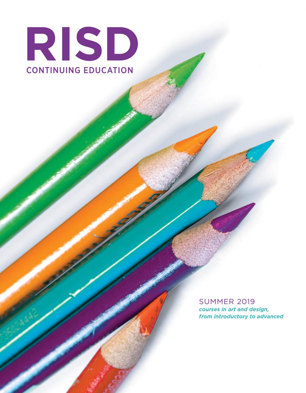 RISD Continuing Education Summer 2019 by Rhode Island School of Design - Issuu