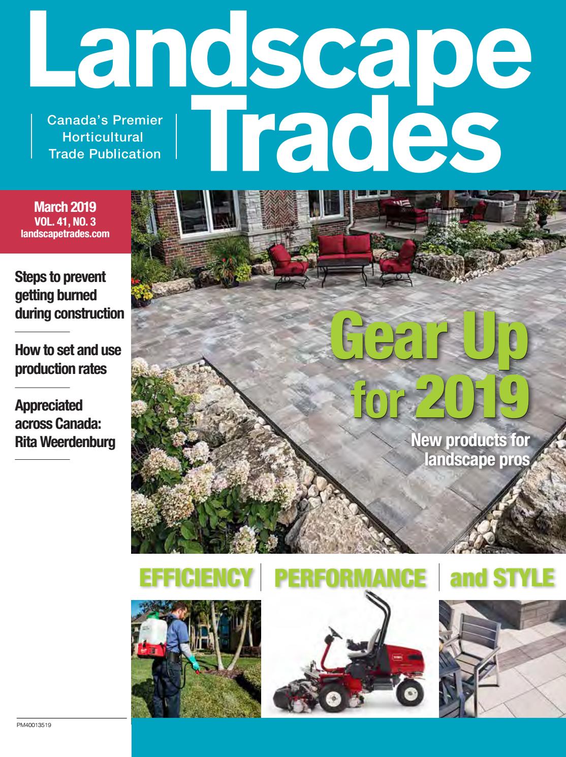 March 2019 Landscape Trades by Landscape Ontario - Issuu