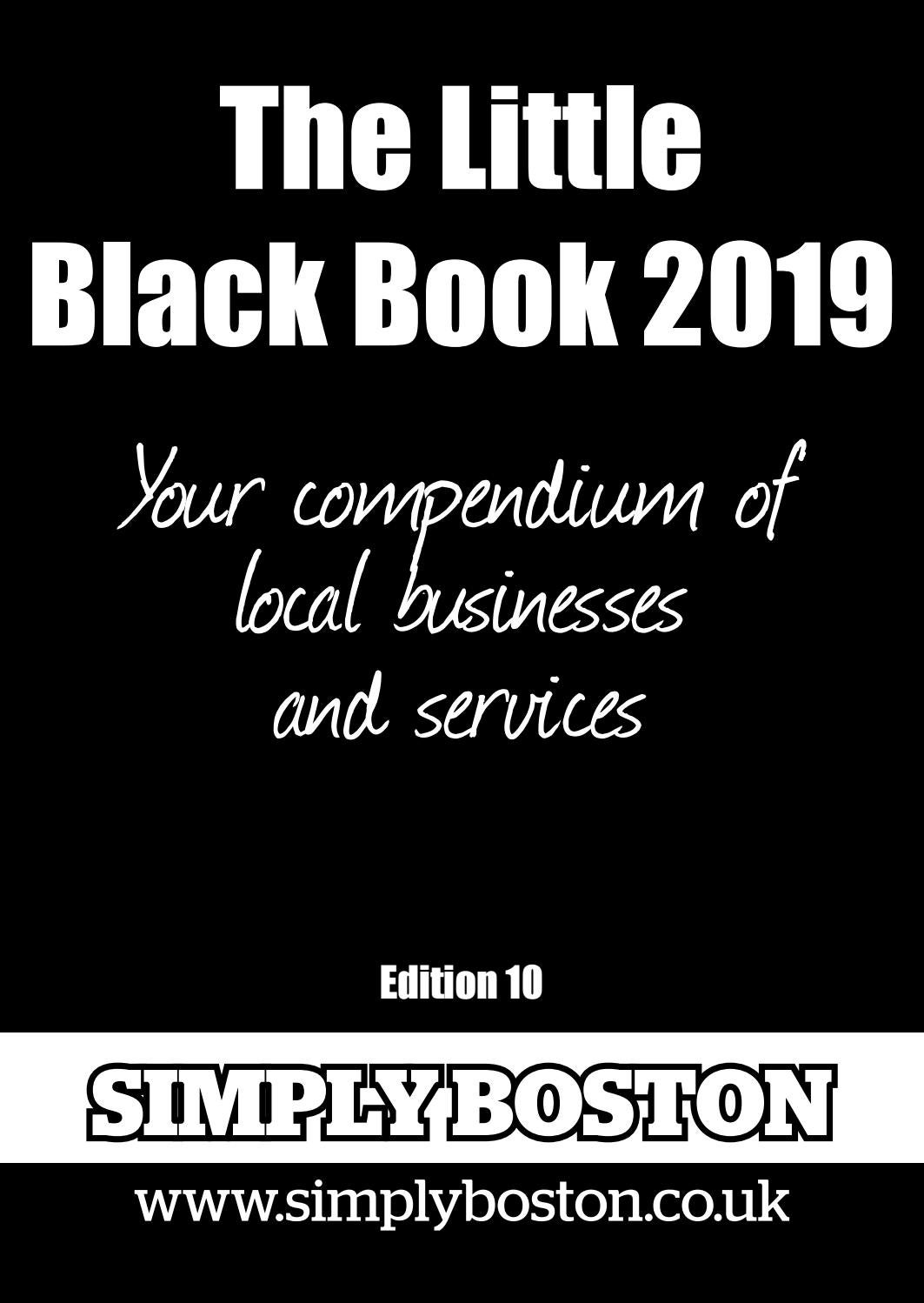 The Little Black Book 2019 SB by Chilli Media & Publishing Ltd - Issuu