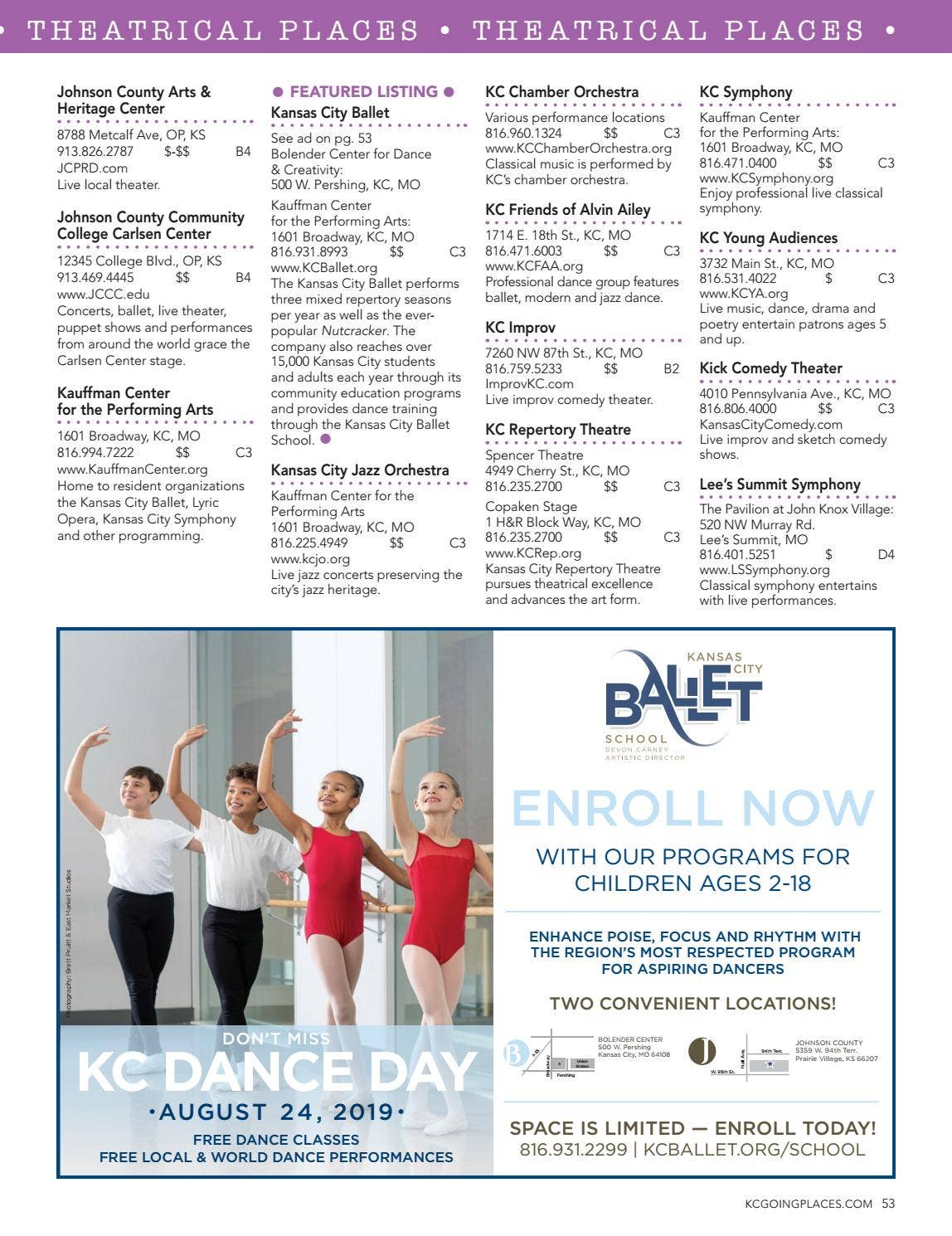 KC Going Places magazine Spring/Summer 2019 by KC Parent Magazine - Issuu