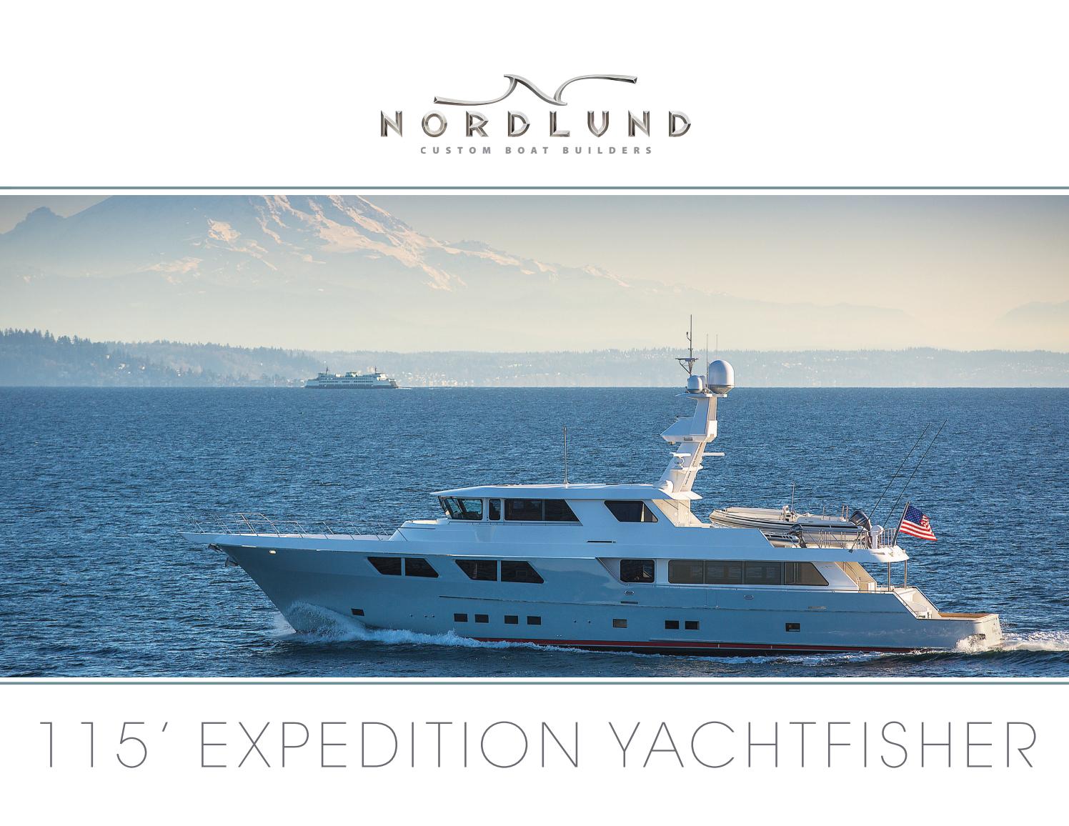 Nordlund 115' Expedition Yachtfisher Cazador by Nordlund Boat Company ...