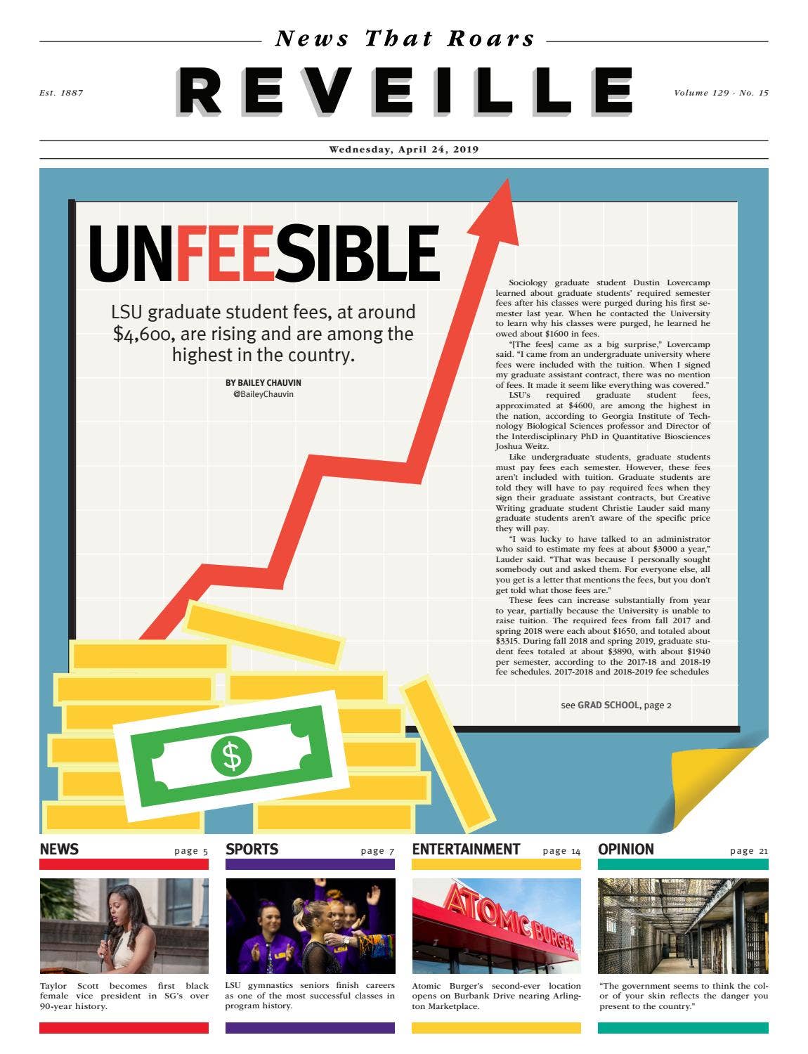 The Reveille 4-24-19 by Reveille - Issuu