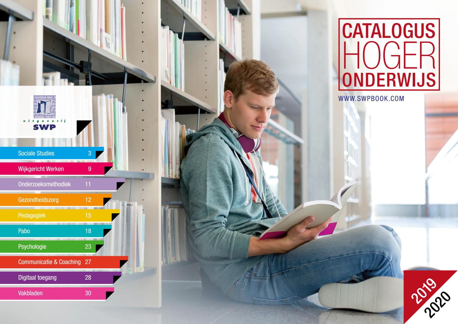Catalogus Hoger Onderwijs 2019-2020 by BV Uitgeverij SWP - Issuu