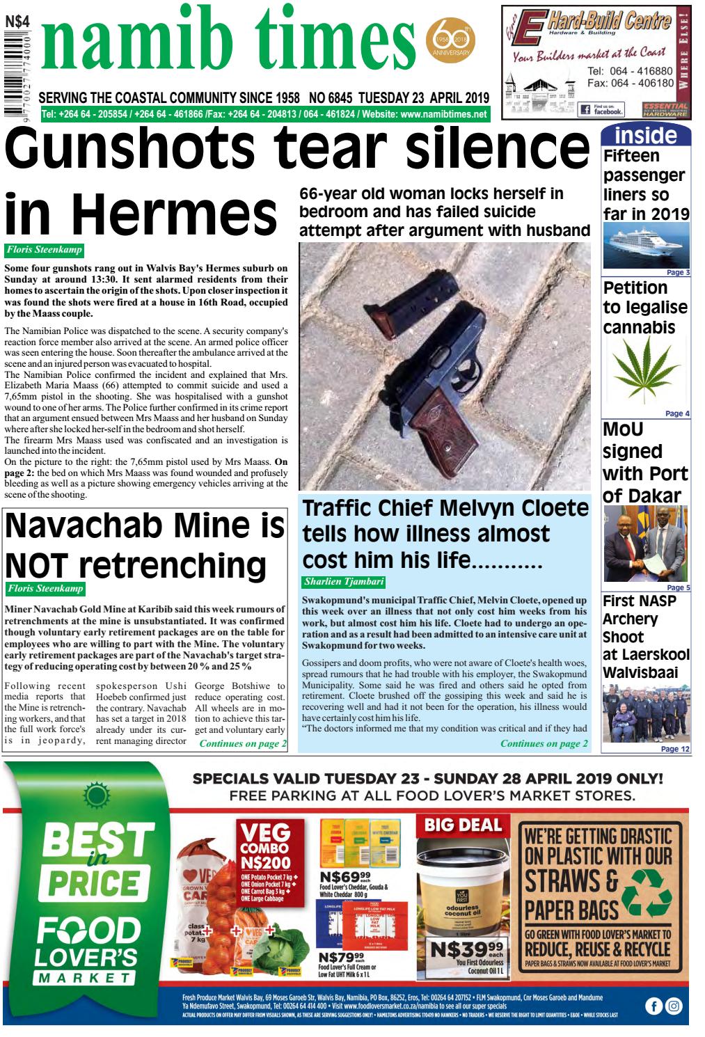 23 april namib times e-edition by Namib Times Virtual - Issuu