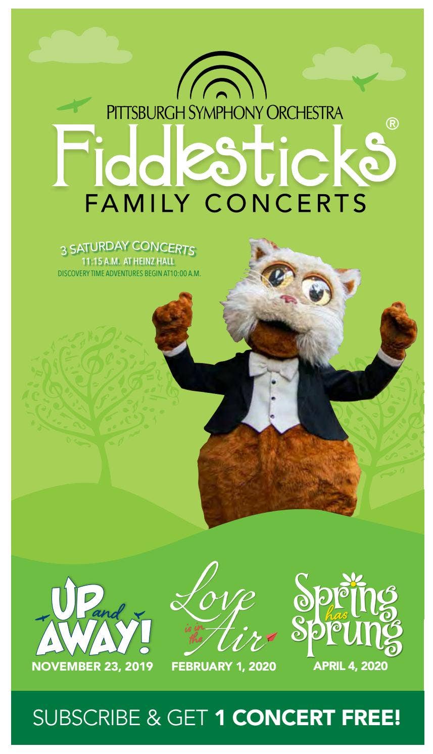 2019-2020 Fiddlesticks Family Concerts by Pittsburgh Symphony Orchestra ...