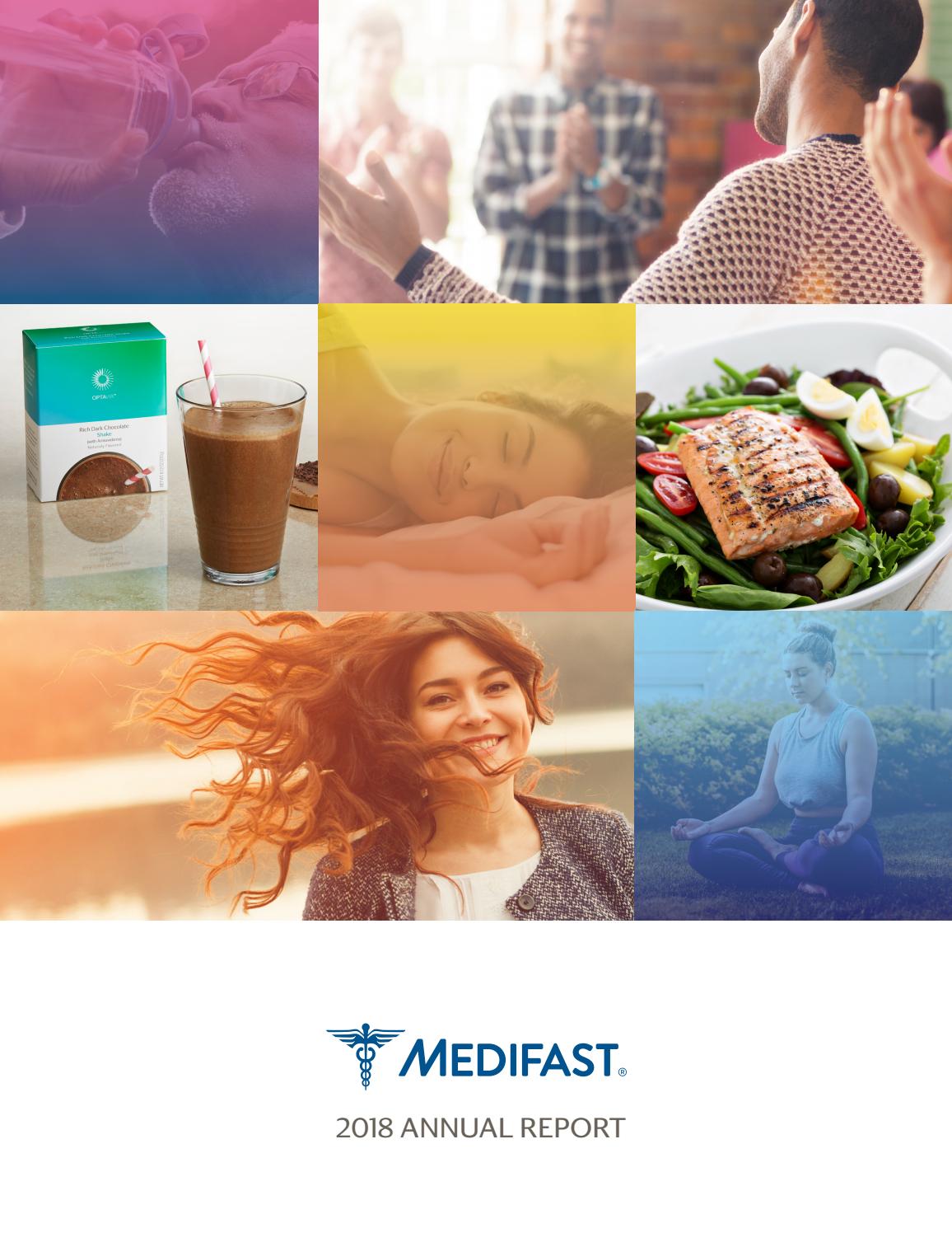 Medifast 2018 Annual Report by OPTAVIA - Issuu