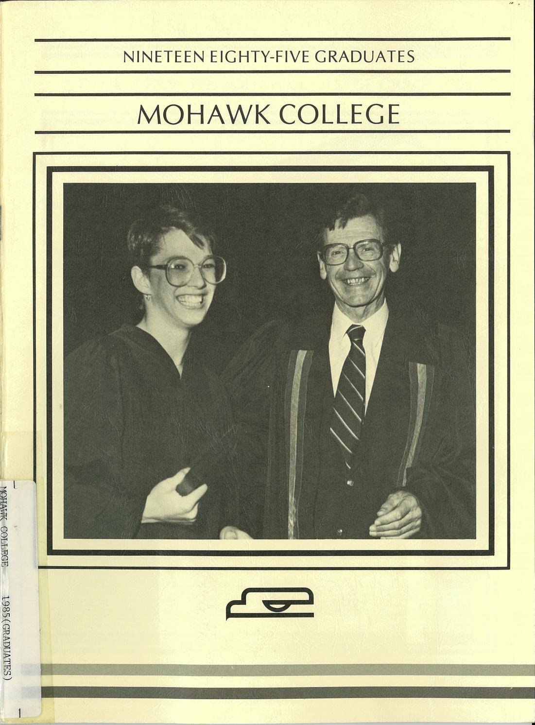 1985 Yearbook by Mohawk College - Issuu