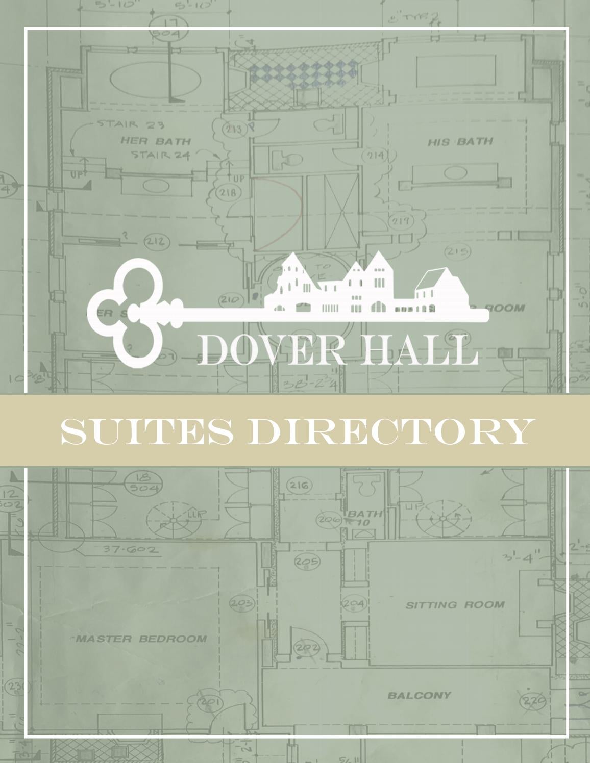 Dover Hall Suites Directory by Dover Hall - Issuu