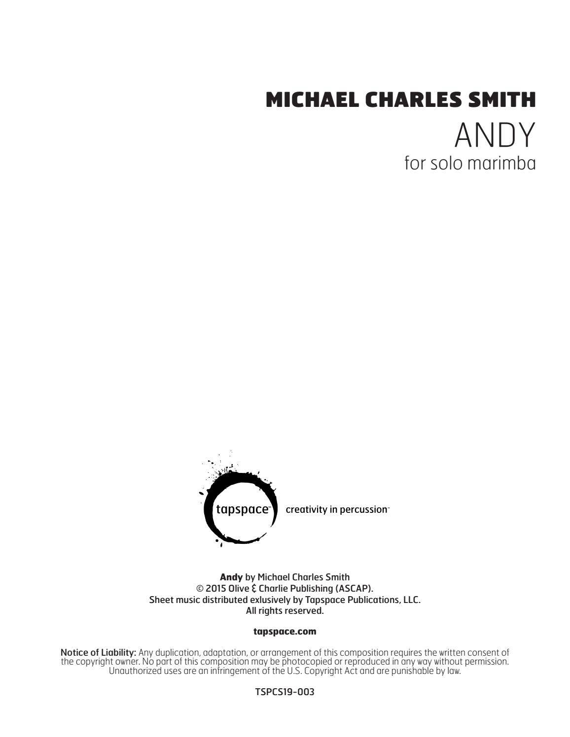 Andy-SAMPLE by Tapspace - Issuu