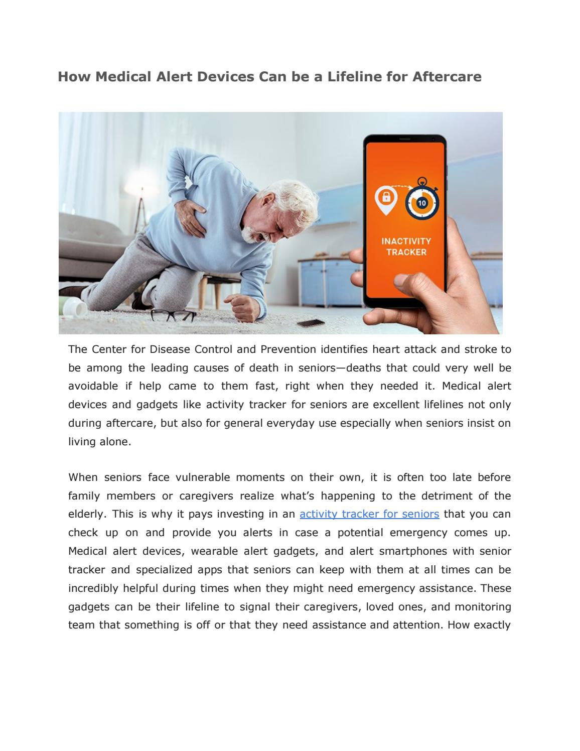 How Medical Alert Devices Can be a Lifeline for Aftercare by ...
