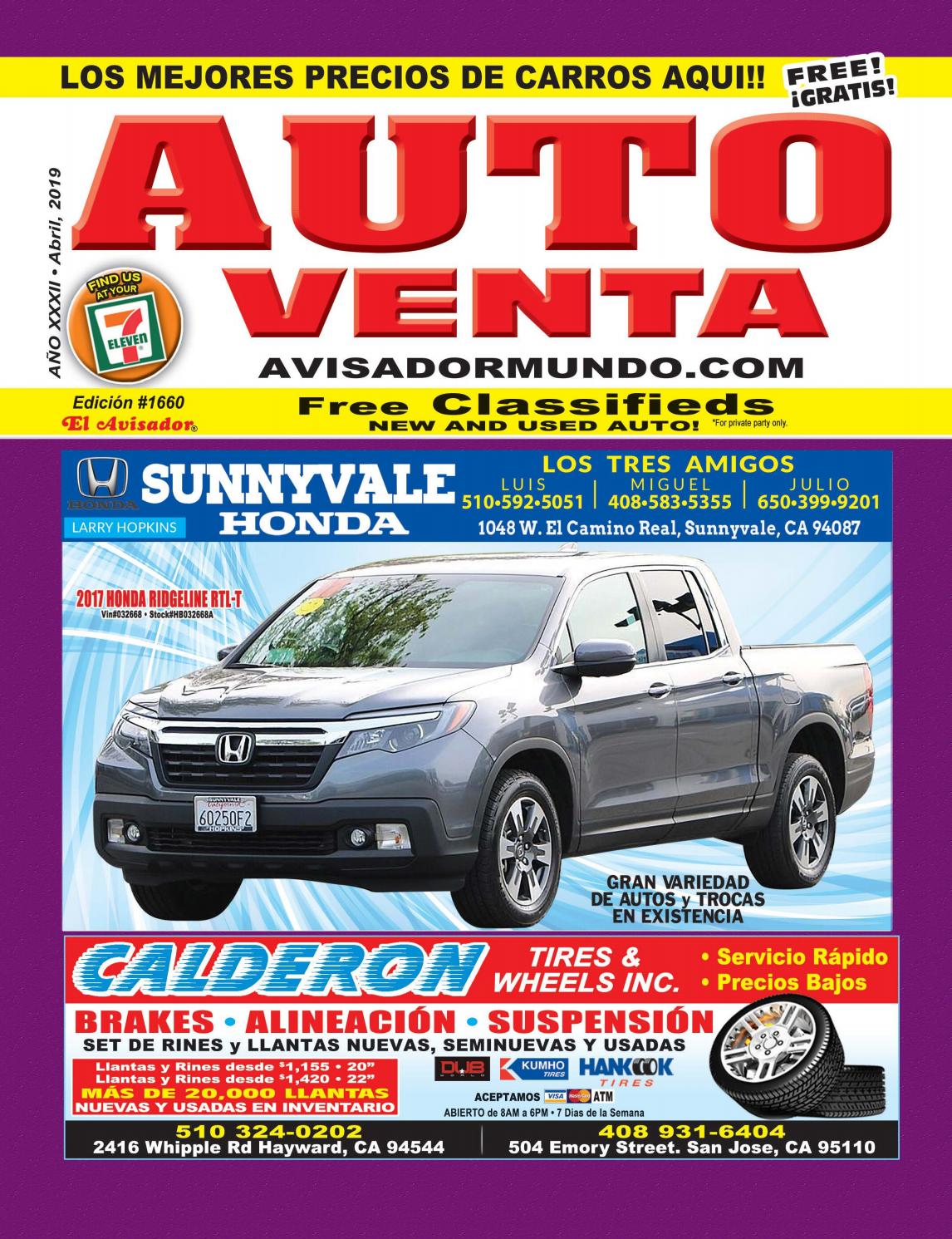 Auto Venta Magazine #1660 FINAL by El Avisador Magazine - Issuu