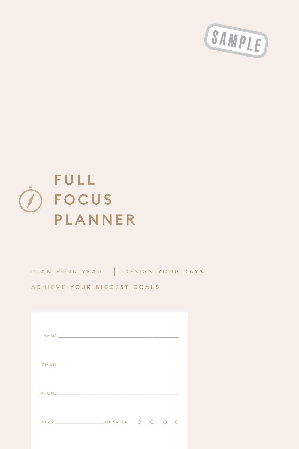 Full Focus Planner Bold by Full Focus - Issuu