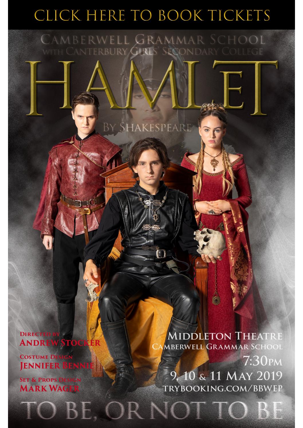 Senior School Hamlet Production 2019 by Camberwell Grammar School - Issuu