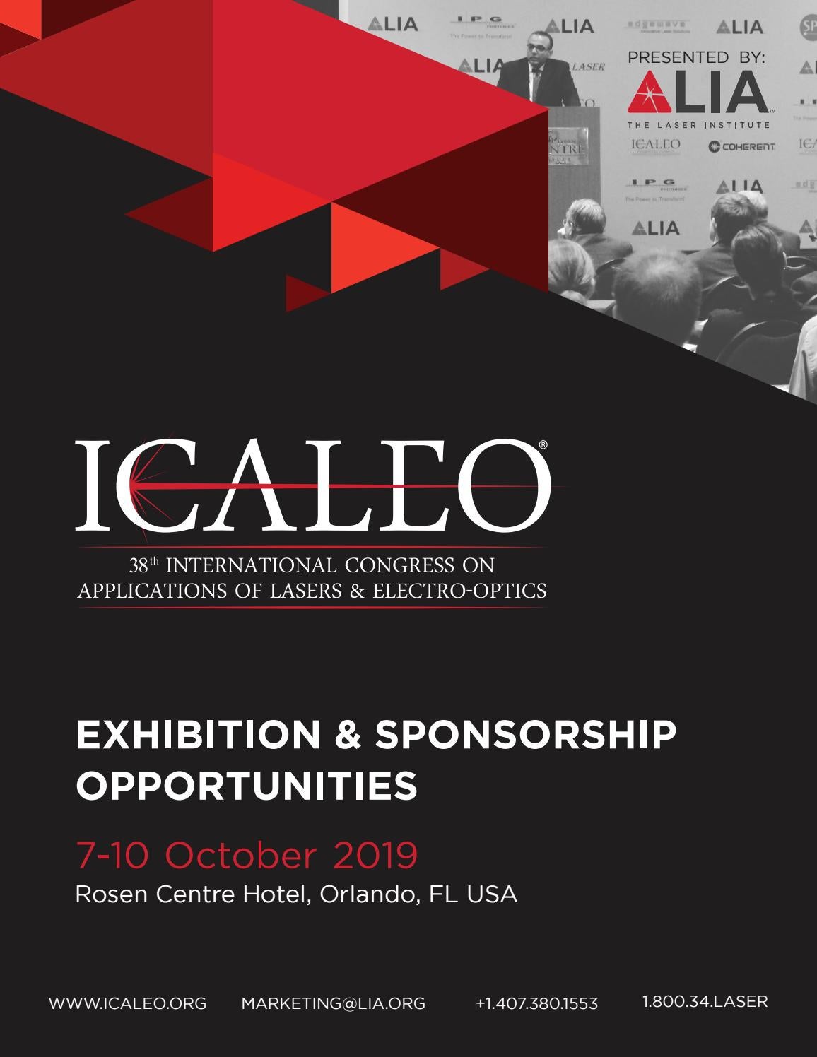 ICALEO 2019 Sponsor & Exhibitor Guide by Laser Institute of America - Issuu