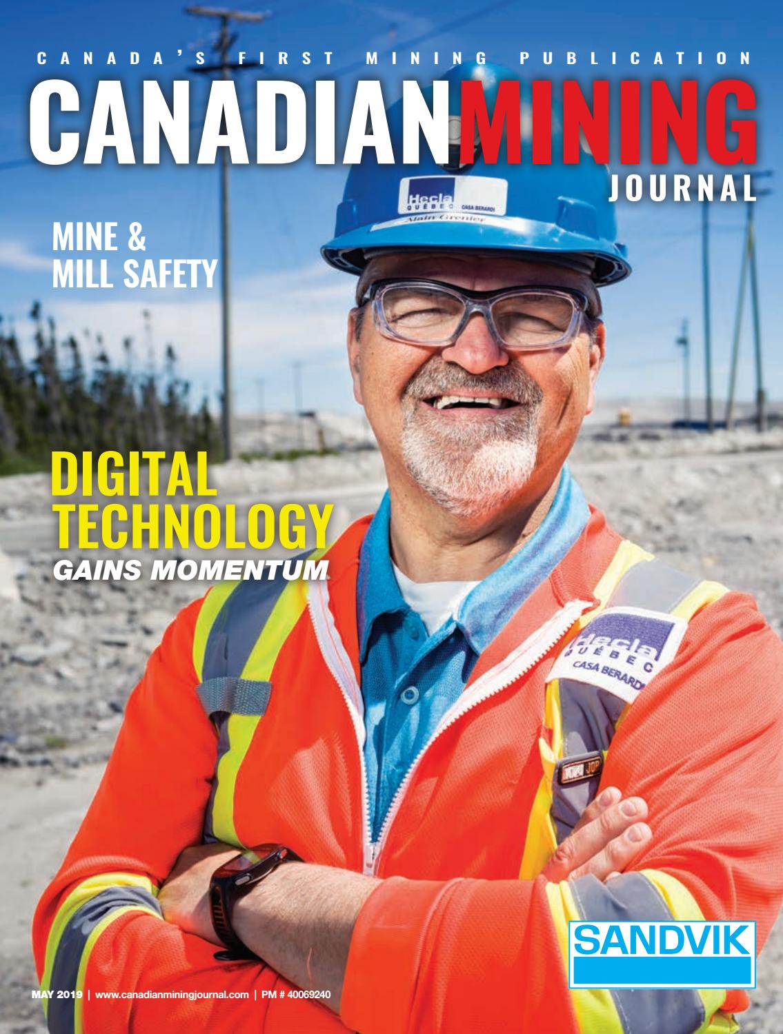 Canadian Mining Journal May 2019 by The Northern Miner Group - Issuu