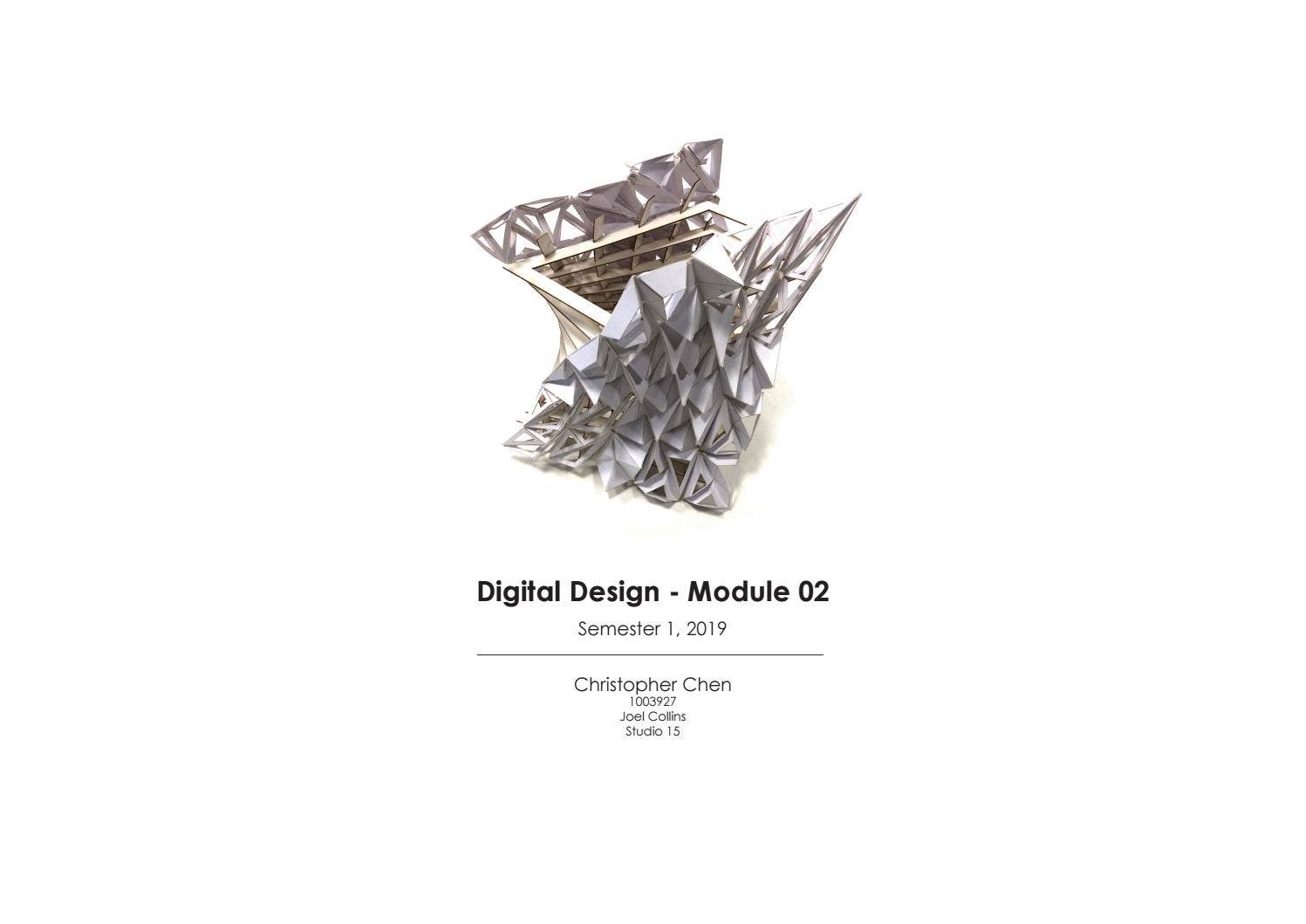 Digital Design Module 2 Journal_Christopher_Chen 1003927 by CCC1MELB ...