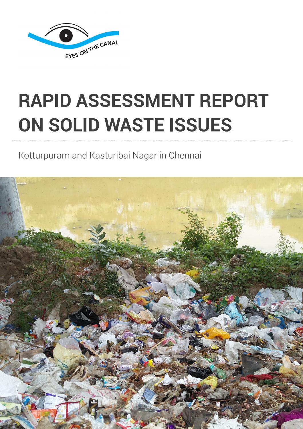 Rapid Assessment Report On Solid Waste Issues - March 2019 by Urban ...