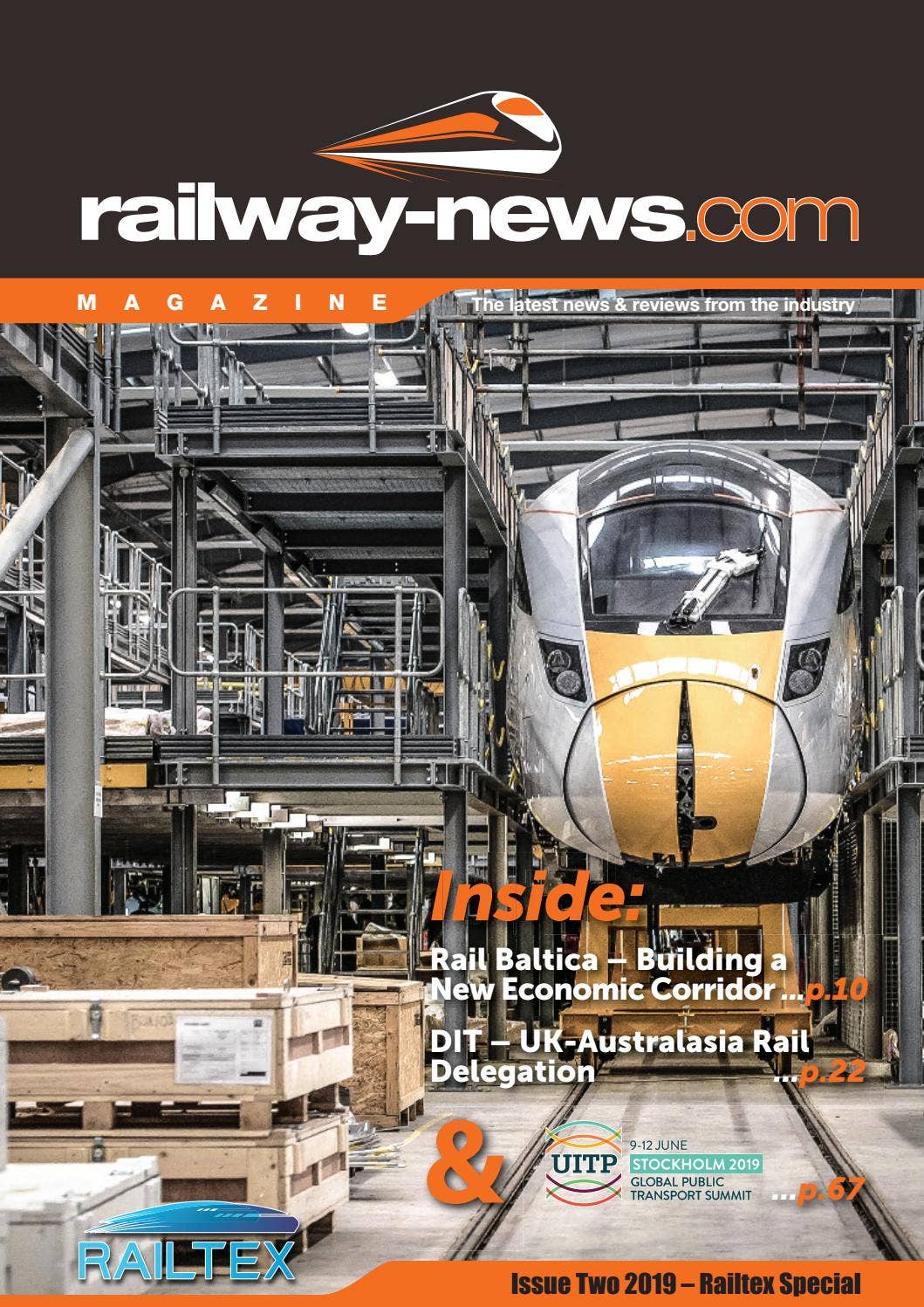 Railway-News Railtex Magazine – Issue 2 / 2019 by a2b Global Media - Issuu
