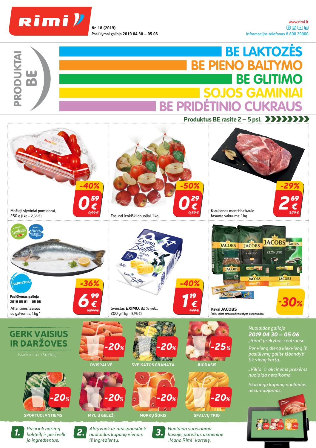 „Rimi“ savaitinis leidinys Nr. 18 (2019) by Rimi - Issuu