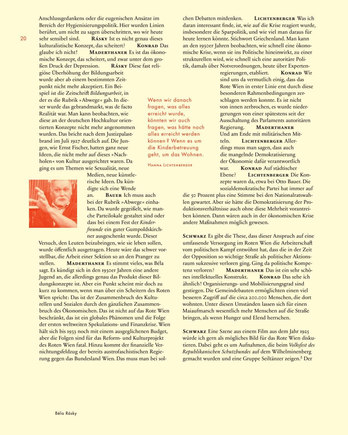 Wien Museum Katalog „Das Rote Wien. 1919-1934. Ideen, Debatten, Praxis ...