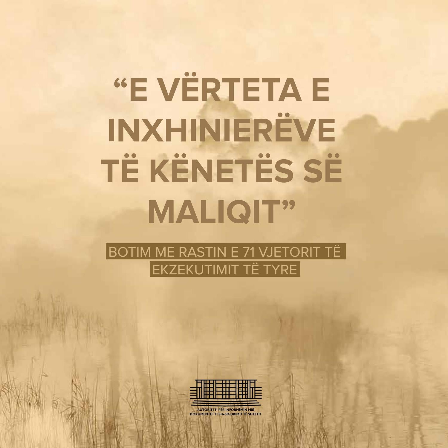 E vërteta e inxhinierëve të Kënetës së Maliqit by AIDSSH - Issuu