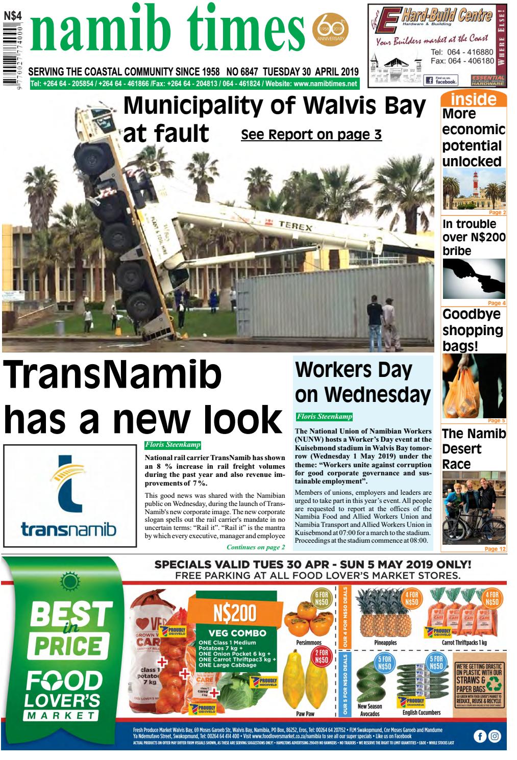 30 april namib times e-edition by Namib Times Virtual - Issuu