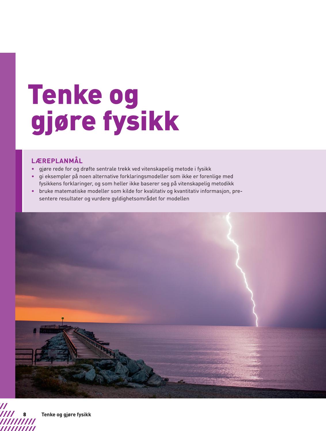 Kraft Fysikk 1 kap. 1 by Cappelen Damm - Issuu