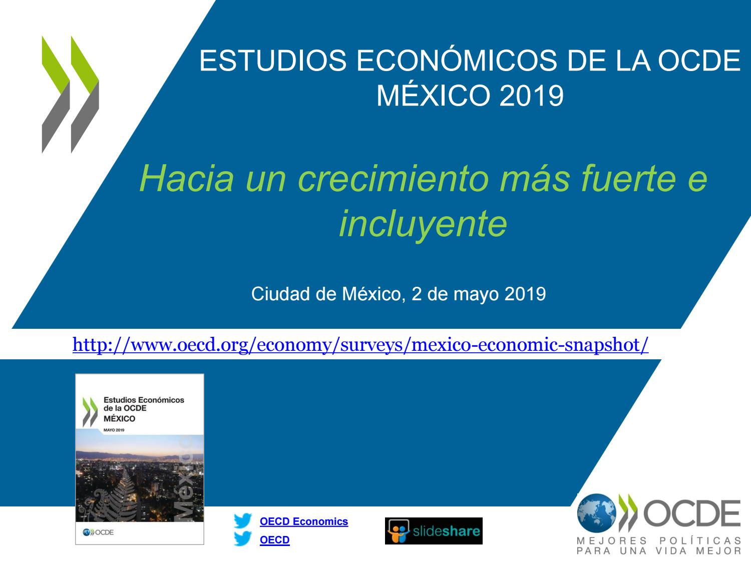 Presentation of the OECD 2019 Economic Survey of Mexico (versión en ...