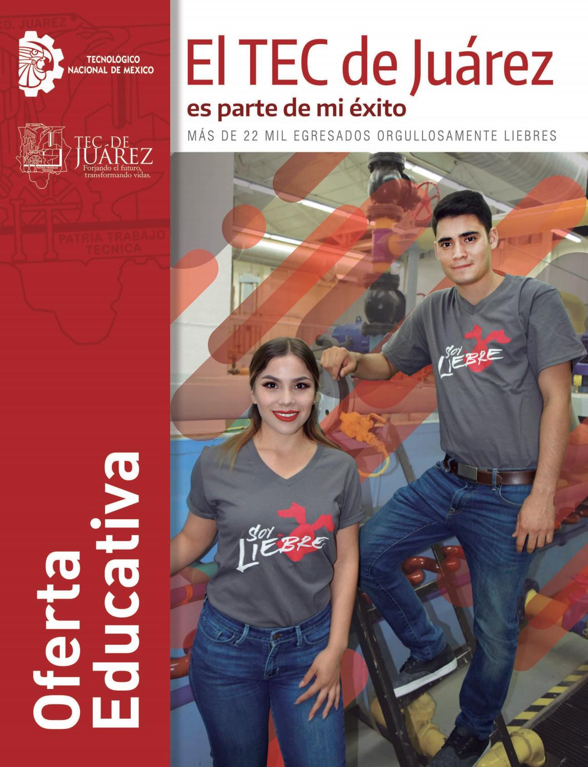 Oferta Educativa ITCJ 2019 by TEC DE JUAREZ - Issuu