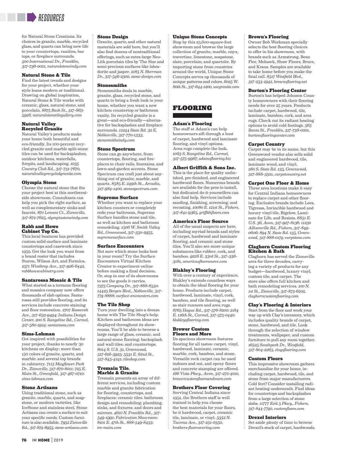 Indianapolis Monthly Home magazine 2019 by Indianapolis Monthly - Issuu