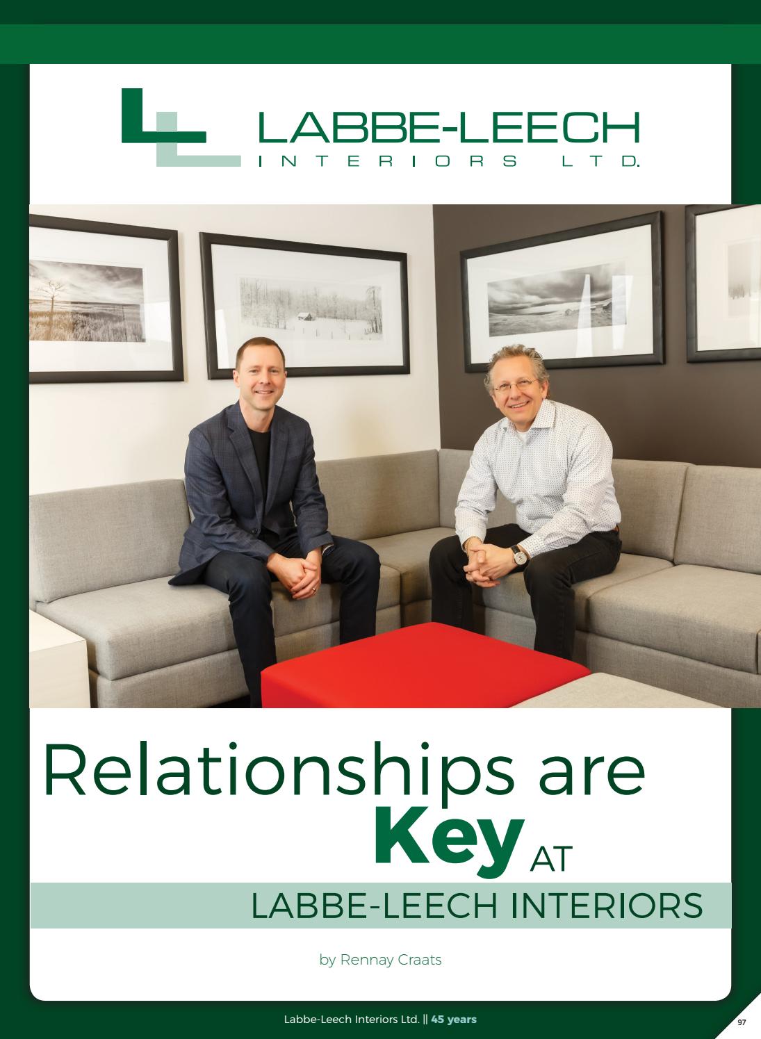 Labbe-Leech - 45th Anniversary by Business in Calgary - Issuu