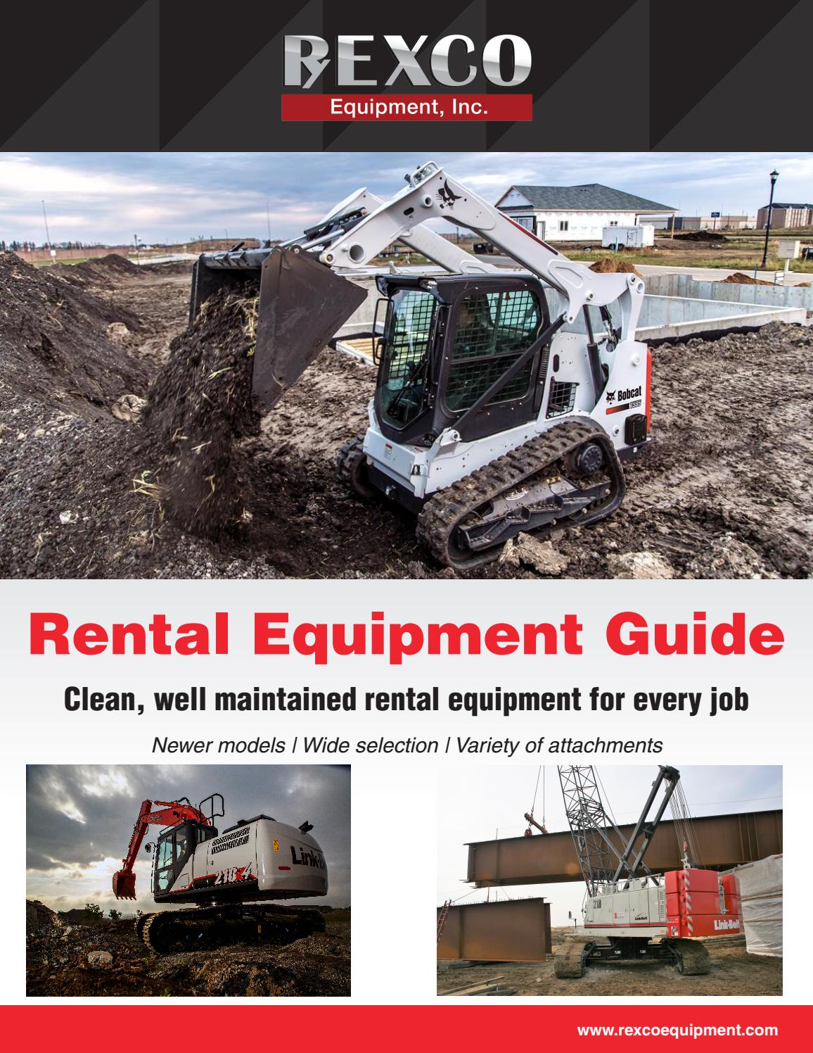 Rental Equipment Guide by Winsby Inc. - Issuu