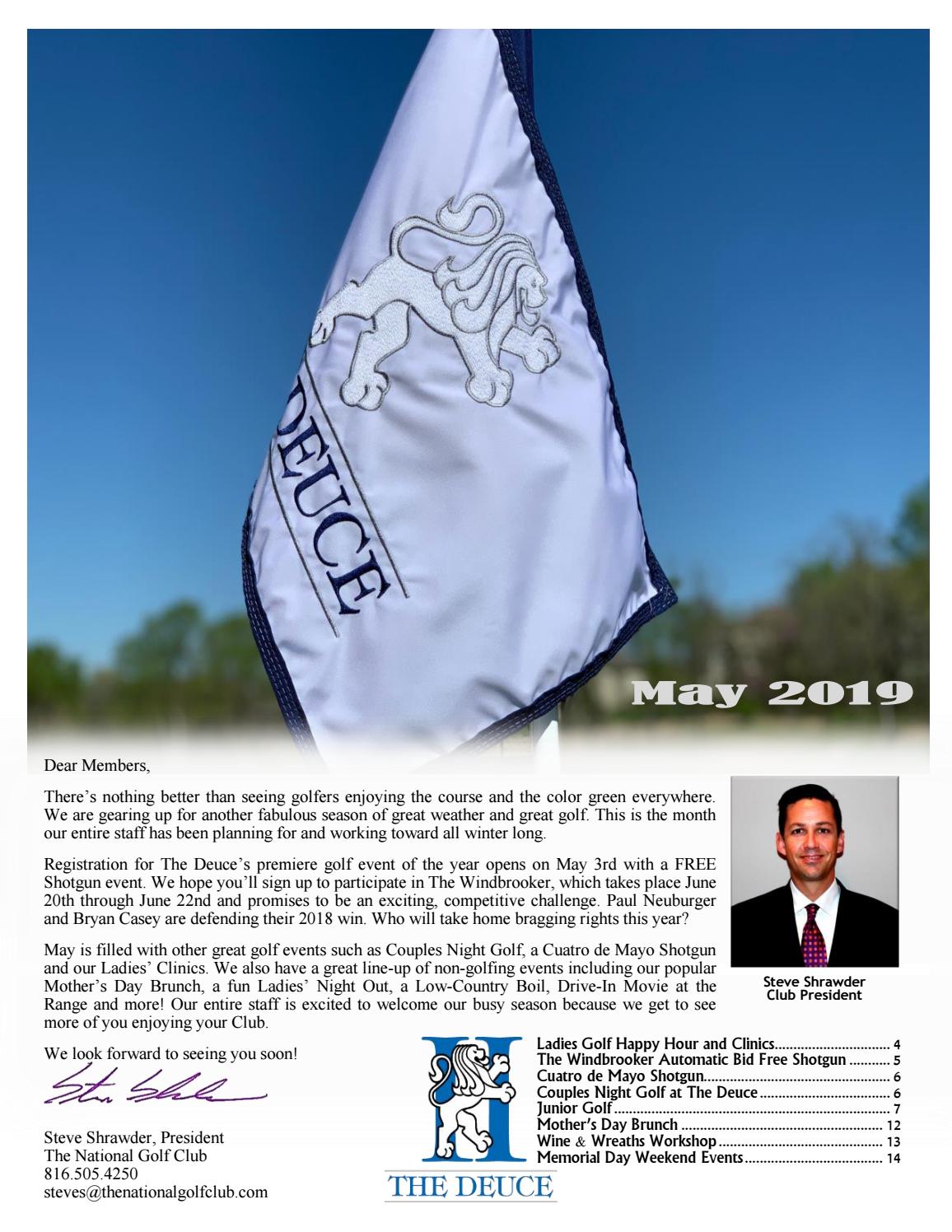 May 2019 at The Deuce Golf Club by Loch Lloyd Country Club - Issuu