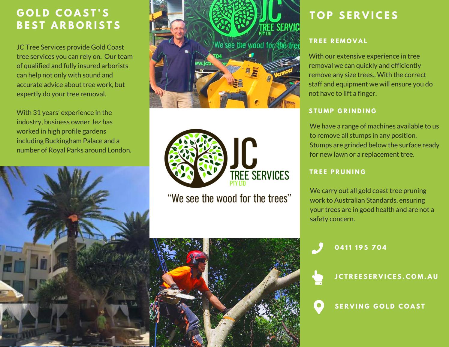 JC Tree Services Brochure by Search Frog Local Directory - Issuu