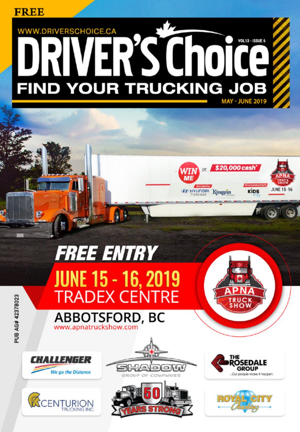 Driver's Choice May-June 2019 ( Find Your Trucking Job) by Creative ...