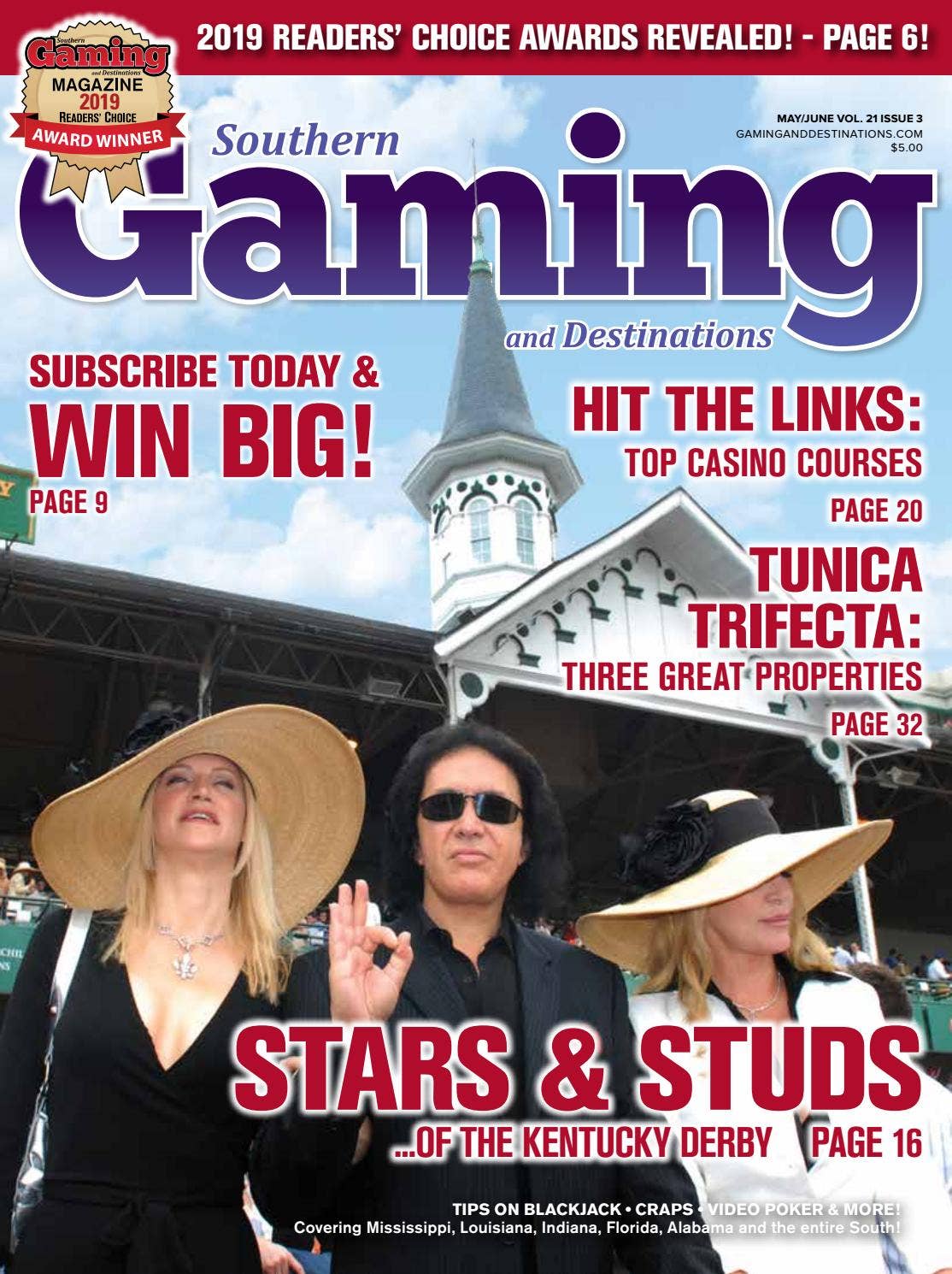 Southern Gaming - May 2019 - Readers' Choice Awards, Top Golf Courses ...