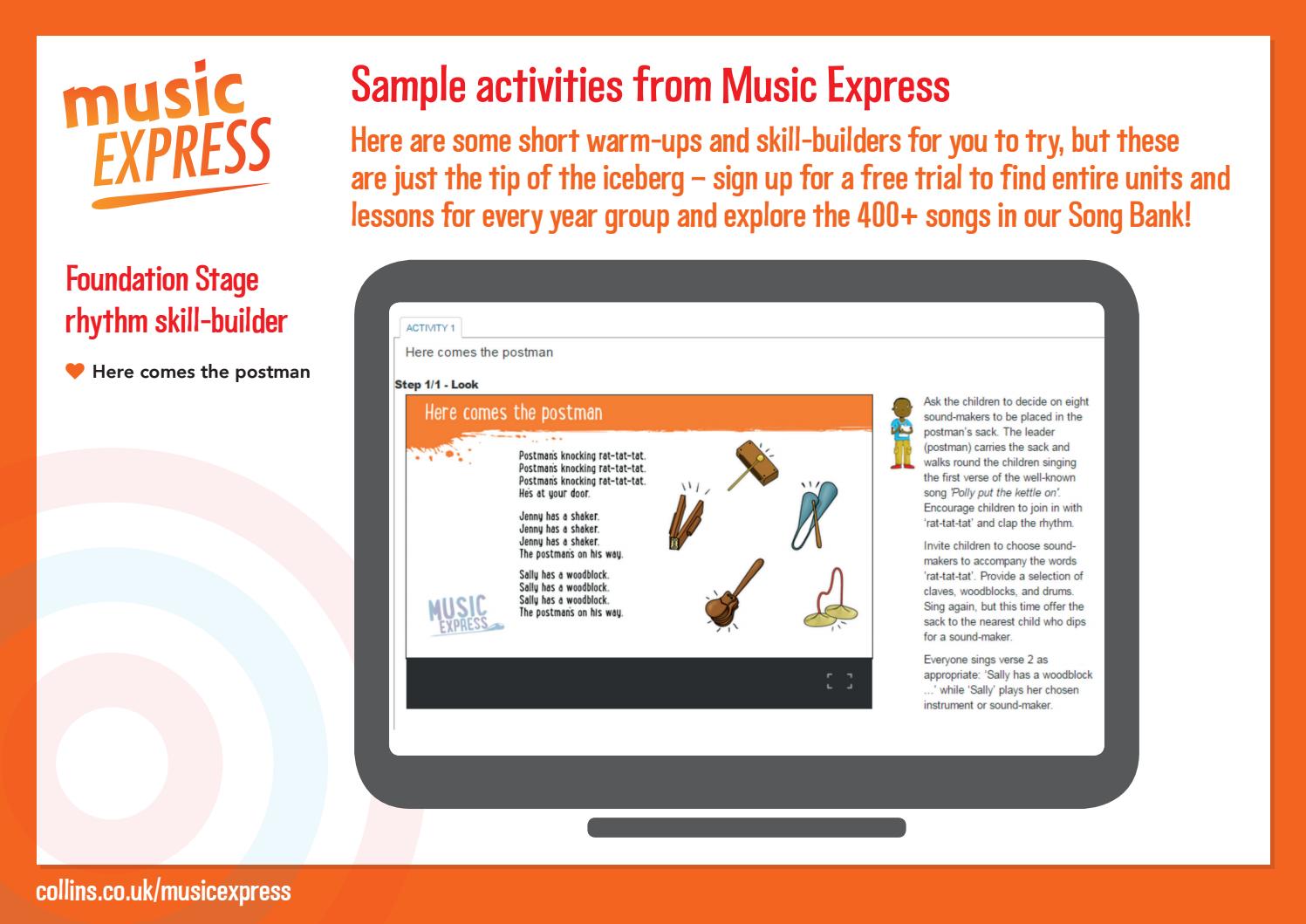 Sample activities from Music Express by Collins - Issuu