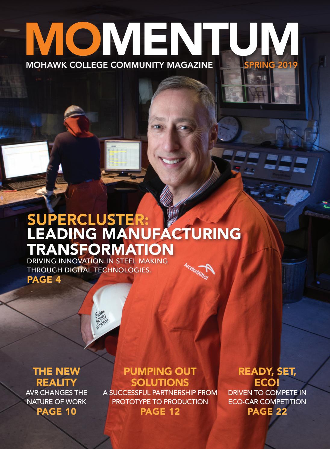 Momentum Magazine - Spring 2019 by Mohawk College - Issuu