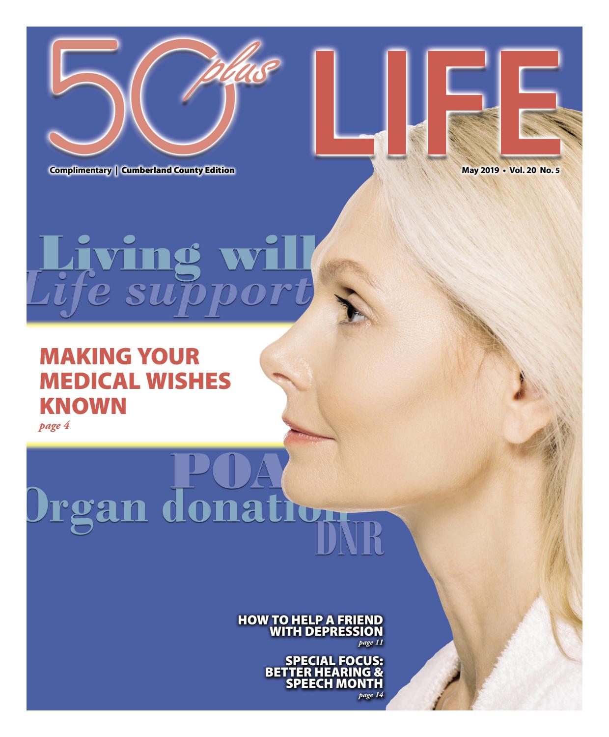 50plus LIFE Cumberland County May 2019 by On-Line Publishers, Inc. - Issuu