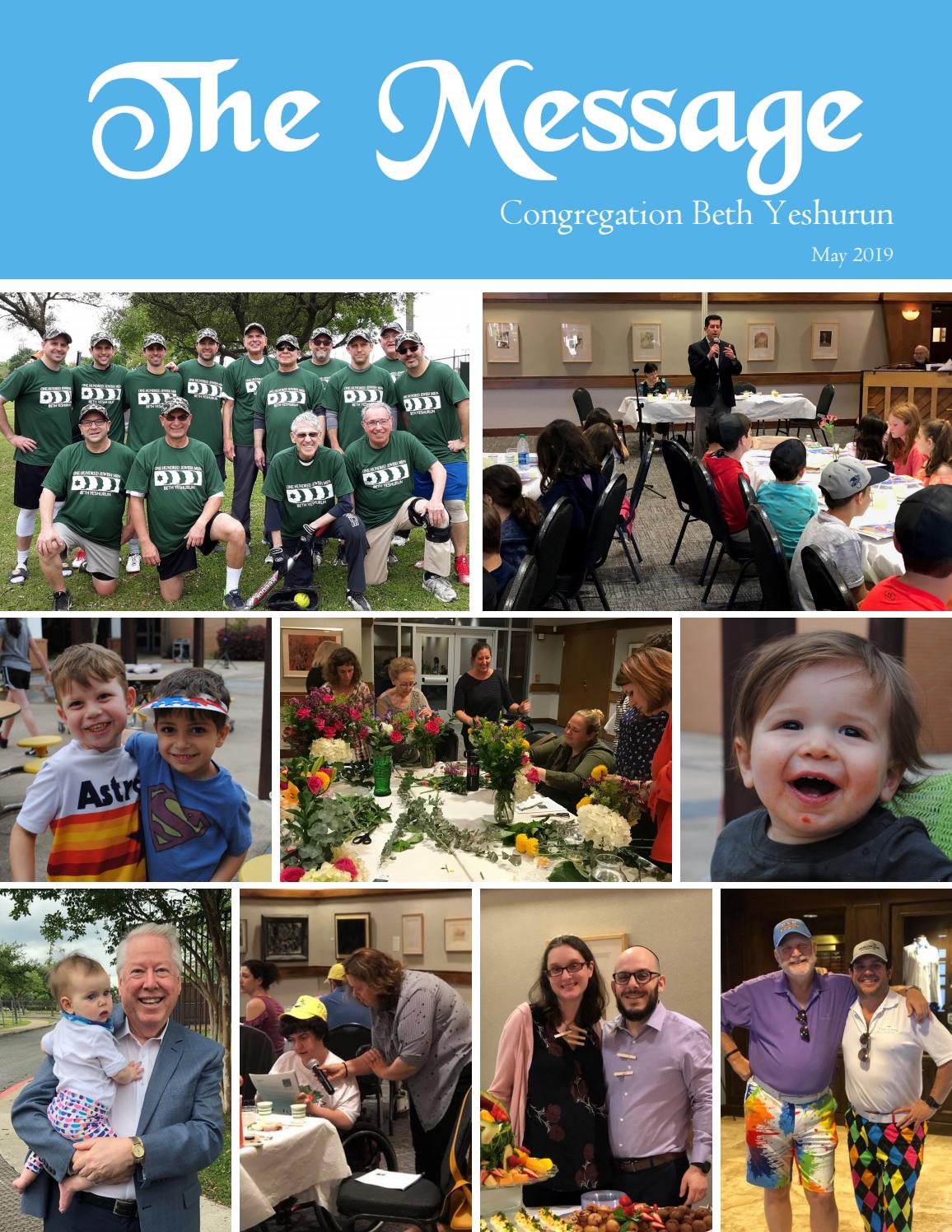 The Message by Congregation Beth Yeshurun - Issuu