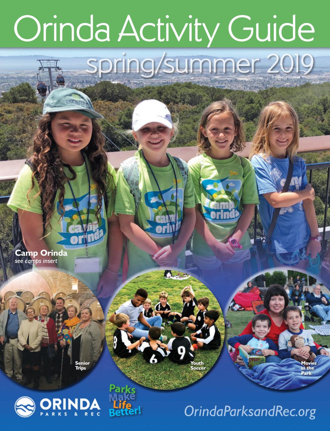 Orinda Activity Guide, Spring/Summer 2019 by City of Orinda - Issuu