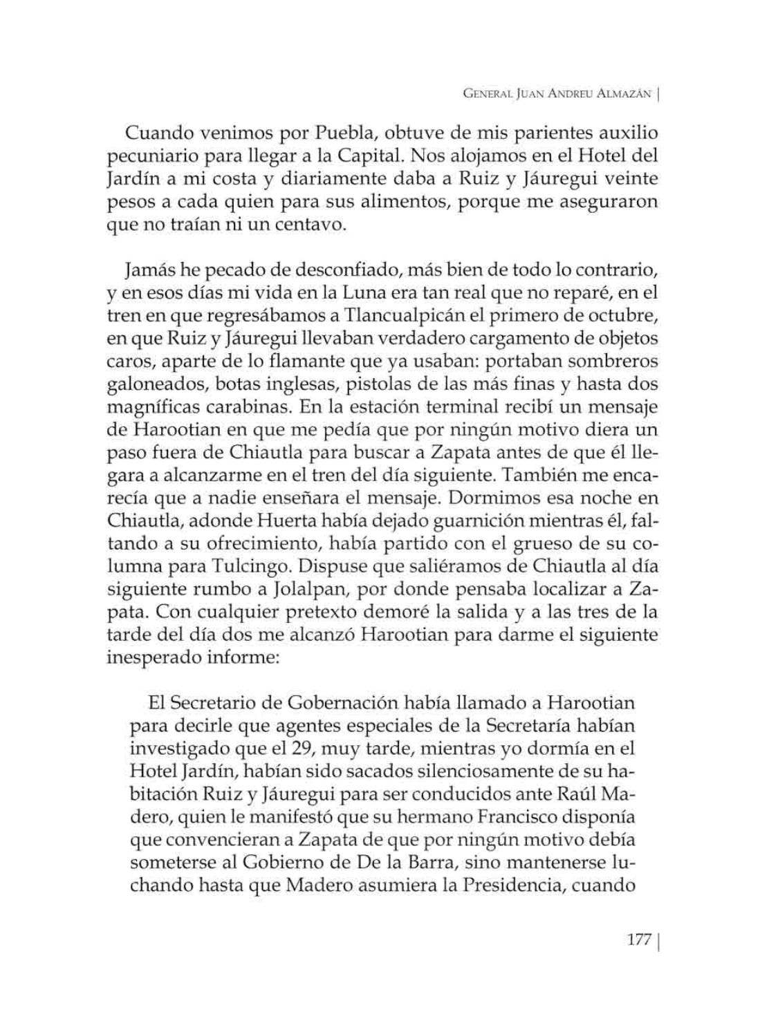 MEMORIAS General Juan Andreu Almazán TOMO II by Isaiah Mty - Issuu