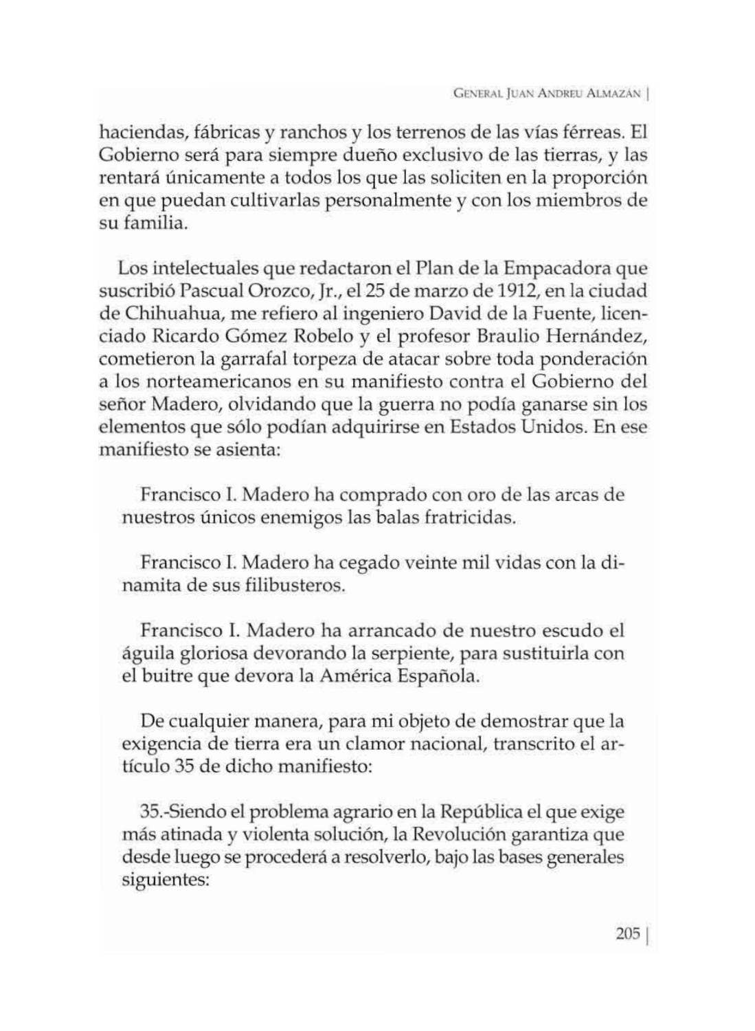 MEMORIAS General Juan Andreu Almazán TOMO II by Isaiah Mty - Issuu