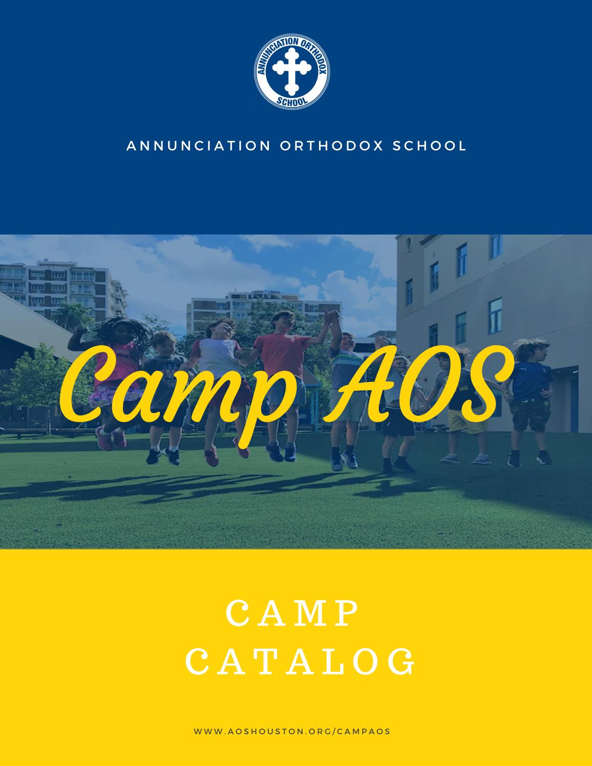 Camp AOS 2019 Camp Catalog by aoshouston - Issuu