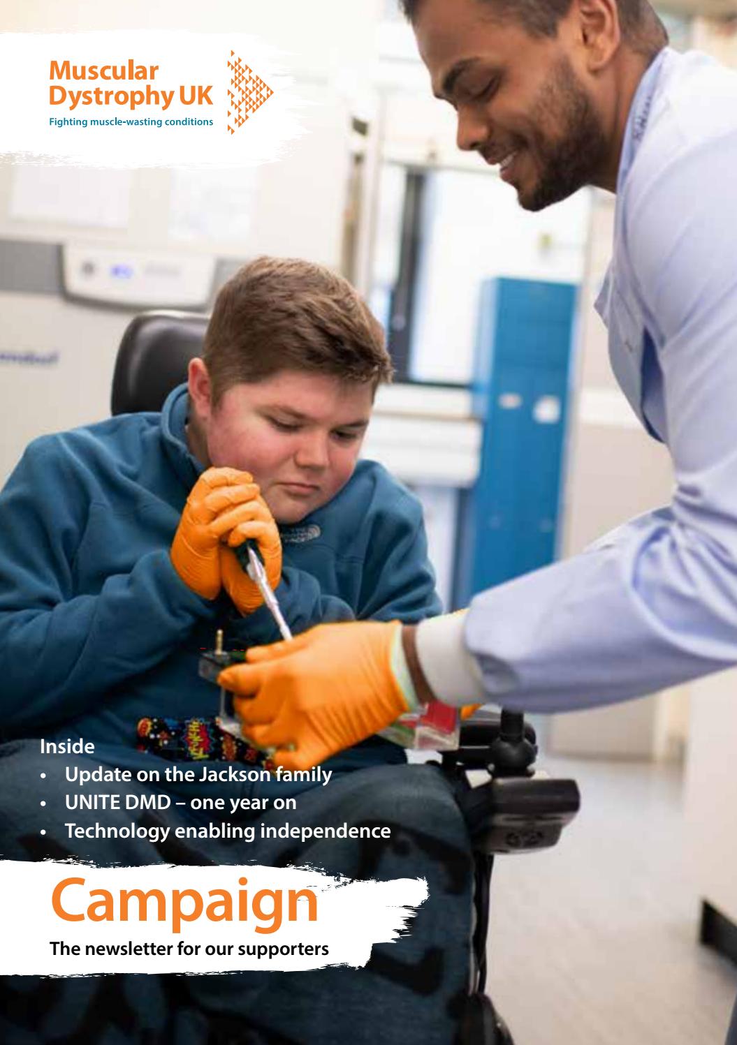 MDUK Campaign newsletter April 2019 by Muscular Dystrophy UK - Issuu