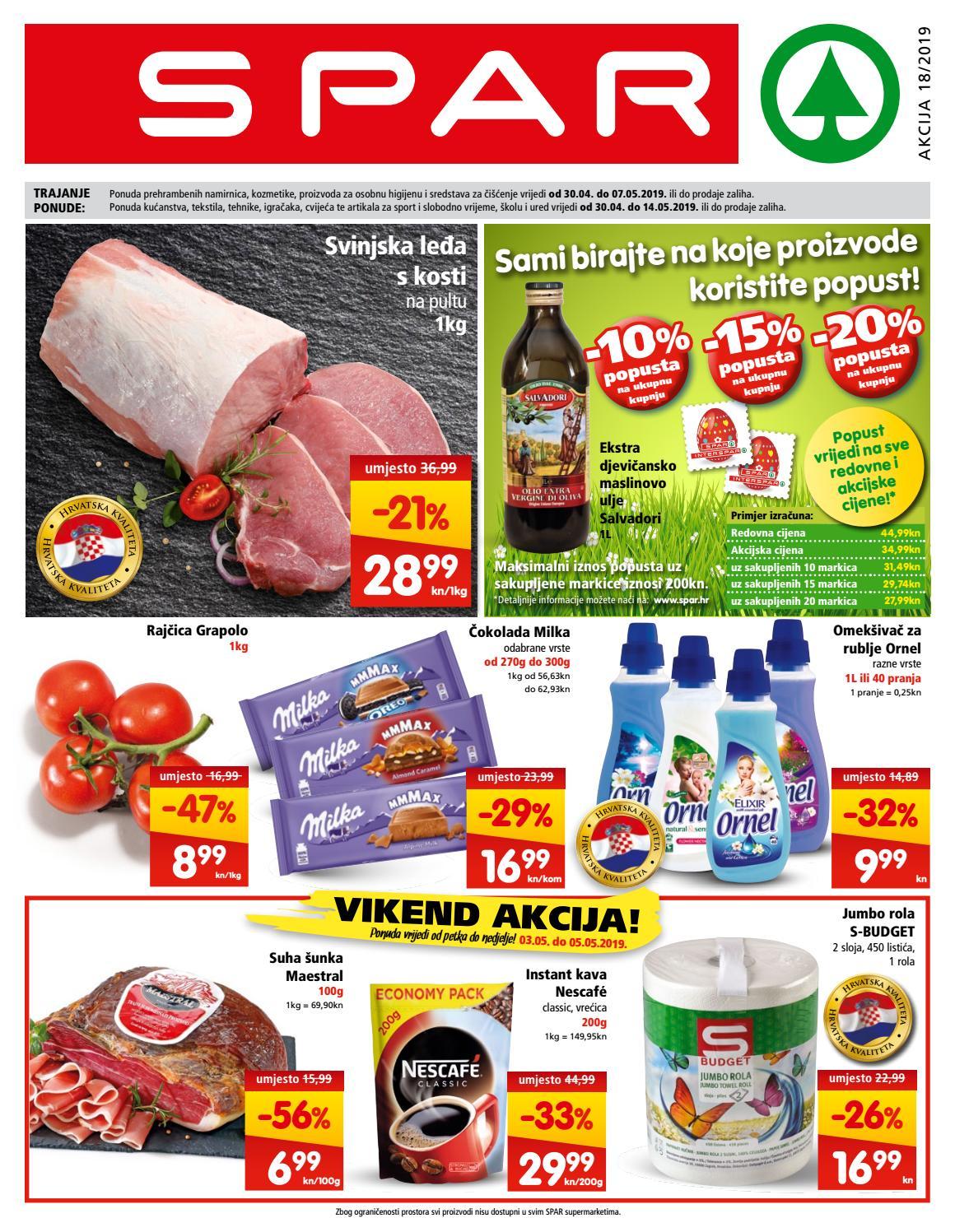 Spar katalog supermarketa od 01.-07.05.2019. by Catalog.hr - Issuu