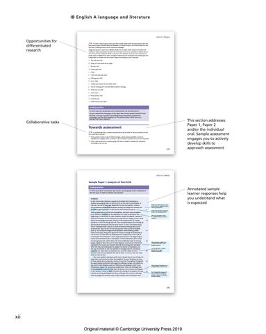 English A: Language and Literature for the IB Diploma Coursebook sample ...