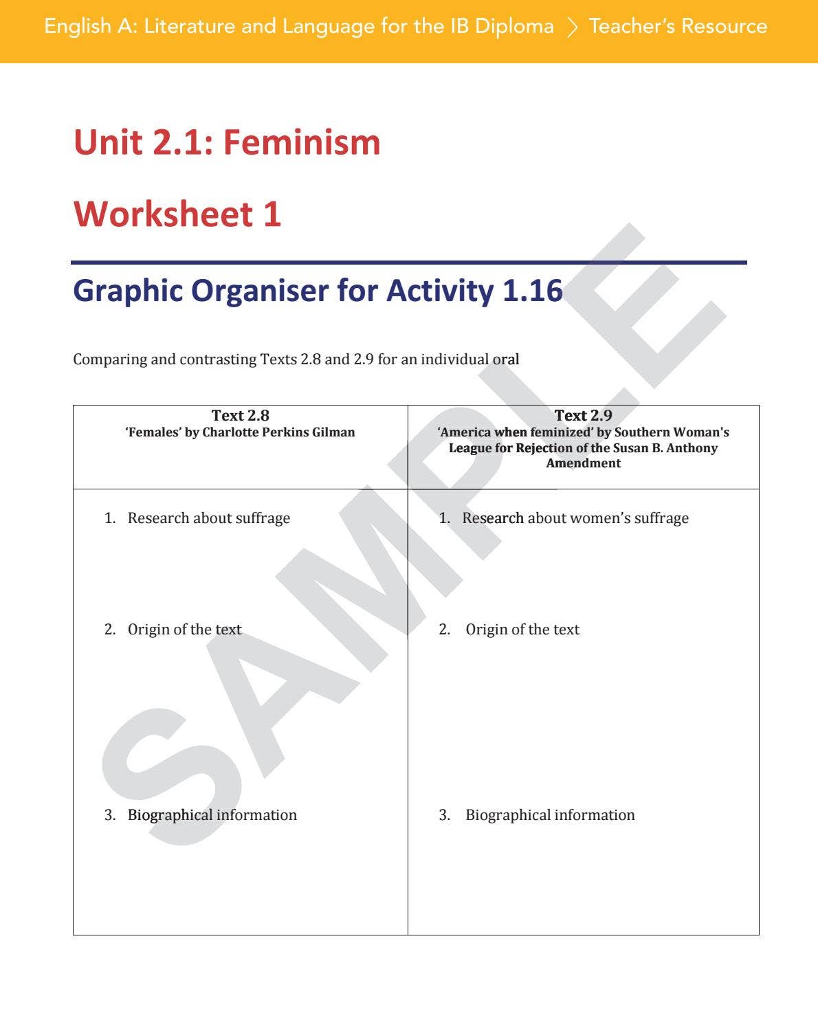 English A: Language and Literature for the IB Diploma Coursebook sample ...