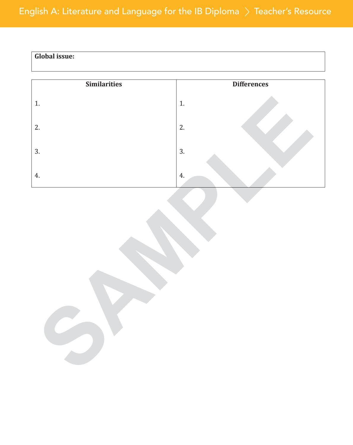 English A: Language and Literature for the IB Diploma Coursebook sample ...