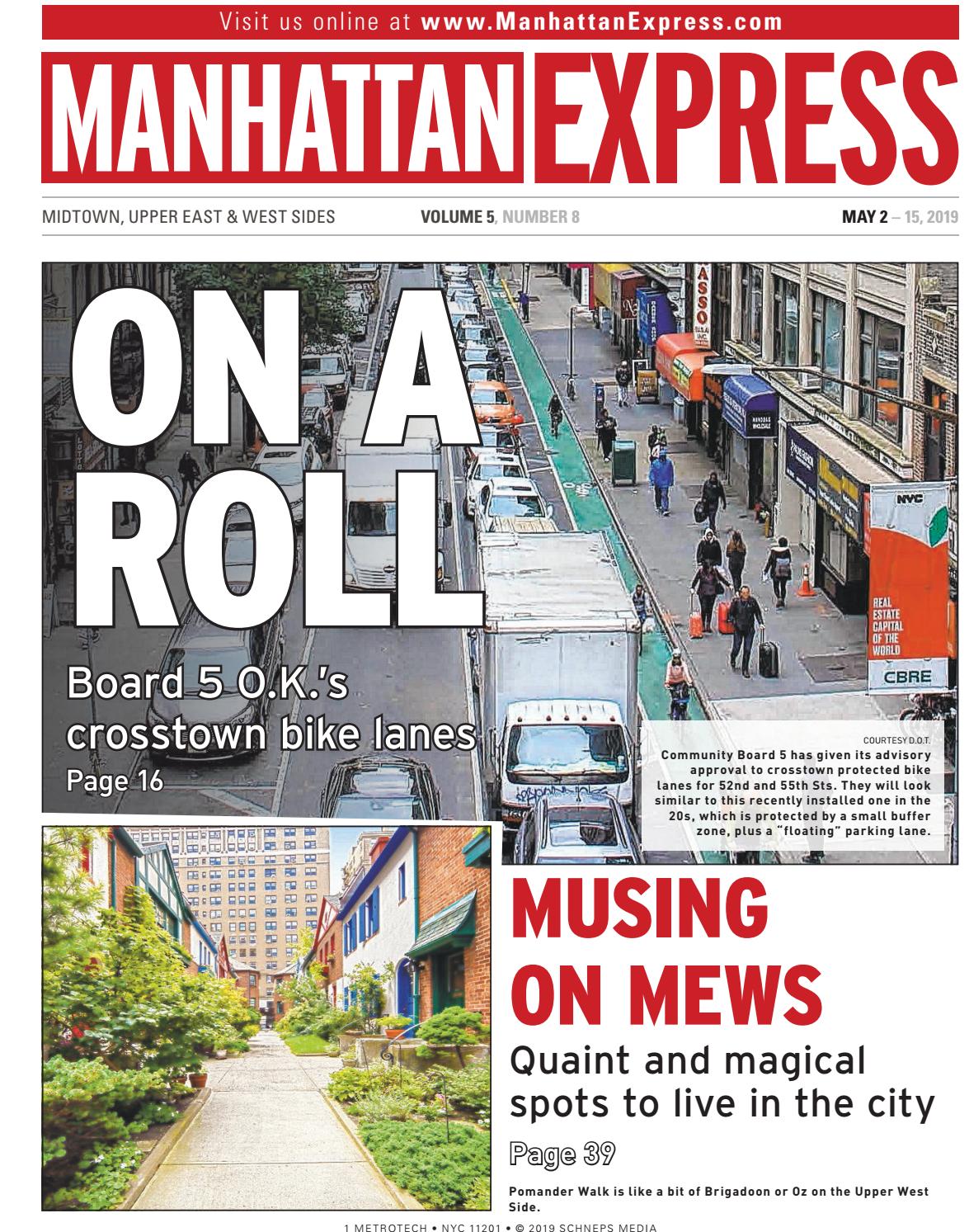 Manhattan Express - May 2, 2019 by Schneps Media - Issuu